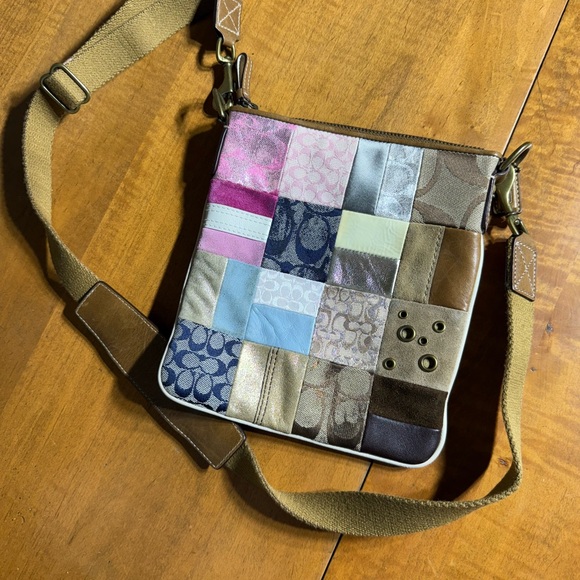 Coach | Bags | Coach Multicolor Patchwork Crossbody Bag | Poshmark